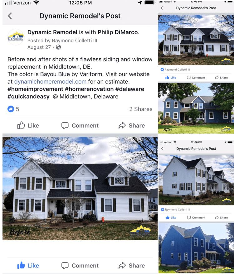 Facebook Before and After – RC Design