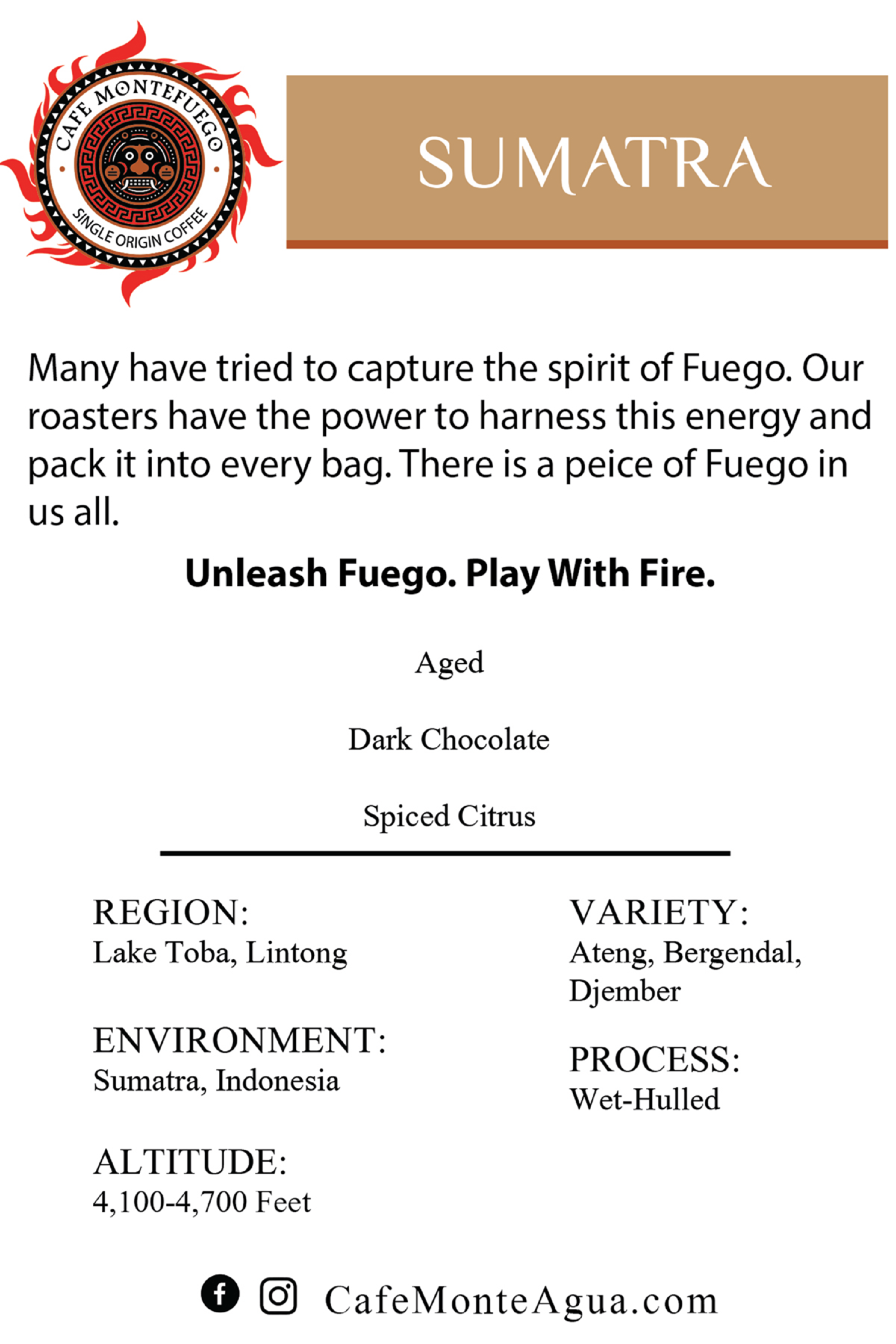 Sumatra Description Card – RC Design